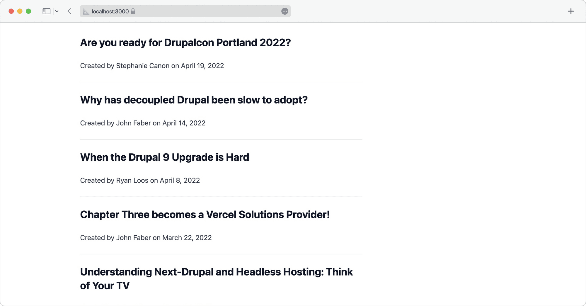 How To Progressively Decouple Your Drupal Site With Nextjs And Jsonapi Chapter Three